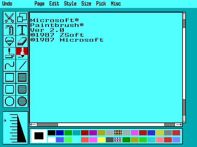 Software Spotlight: ZSoft PC Paintbrush — WinWorld
